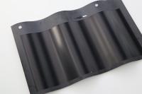 China 685x420x9mm Curved Solar Tile 50W TOPCon Photovoltaic Shingles for Roof for sale
