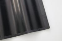 China 50W Curved Solar Tile Thin Film Panel 6.69V Open Circuit Voltage for Roof for sale