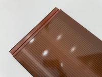 China Residential Solar Roofing Tiles 120W Building Integrated Photovoltaic Shingles TOPCon 1630x440mm for sale