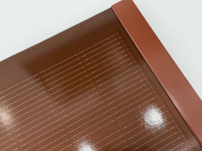 China 90W BIPV Flat Solar Roof Tile 1630x440mm TOPCon Cell 9.62V Operating Voltage for sale