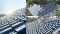 China Black BIPV Solar Panel Shingle 50W Double Glass Roof Energy Tile 685x420mm TOPCon for sale