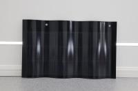 China Bluesun 50W Curved Solar Roof Tile Double Glass TOPCon Cell 685x420mm IP68 Solar Panel for sale