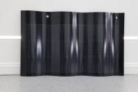 China 50W Thin Film Photovoltaic Solar Roof Curve Tile Glass Shingle Panel BIPV 685x420mm for sale