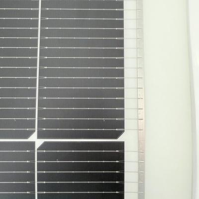 China 580W Portable Flexible Soft Solar Panel System with Hybrid Inverter BIPV Module 9.1kg for sale