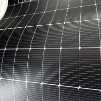 China 580W Flexible Solar Panel 2260x1219mm TOPCon Cell BIPV Module for RV Roof for sale