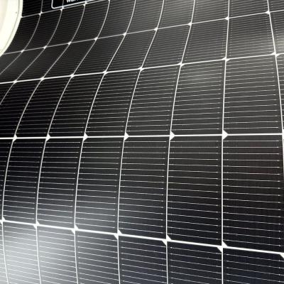 China 580W Flexible Solar Panel 2260x1219mm TOPCon Cell BIPV Module for RV Roof for sale