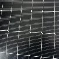 China 580W Flexible Solar Panel BIPV Module 9.1kg Lightweight TOPCon Cell Photovoltaic Panel for sale