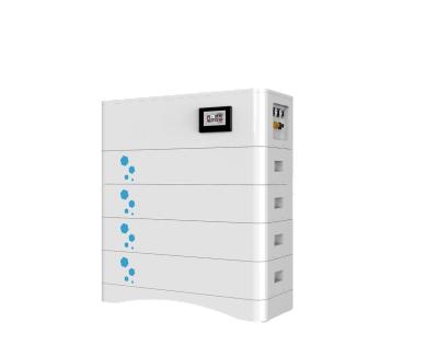 China 51.2V 50Ah LiFePO4 Rack Battery System - 6000 Cycles, Stackable Design for Solar Energy Storage for sale
