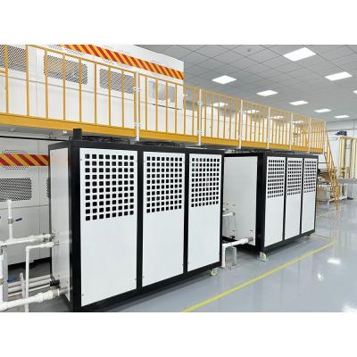 China Industrial Solar Module Laminating Machine with 2400x5500mm Pressure Area and 45kW Peak Power for PV Production for sale