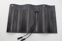 China 50W Waterproof Curved Solar Roof Tiles with TOPCon Cells - 685x420mm BIPV Modules for Residential Installation for sale