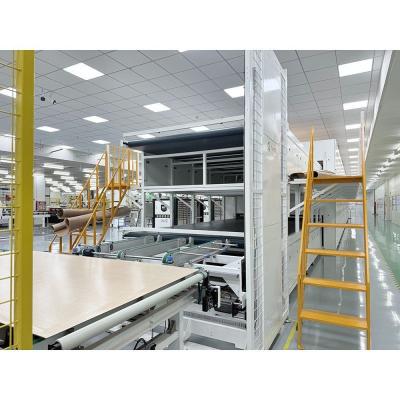 China Automatic Solar Module Production Line Flat Tile Laminating Machine 2400x5500mm 49T for sale
