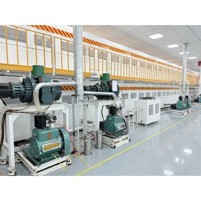 China Automatic Solar Panel Laminating Machine 2400x5500mm Hot Press Dry Lamination for sale