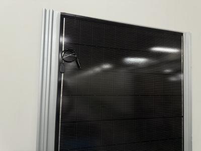 China Flat Steel Black BIPV Solar Modules 530W Max Power 48.65V Open Circuit Voltage TOPCon Cells for sale
