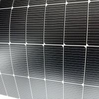 China 580W Transparent Flexible BIPV Solar Module 2260x1219x3mm for Roof Material for sale