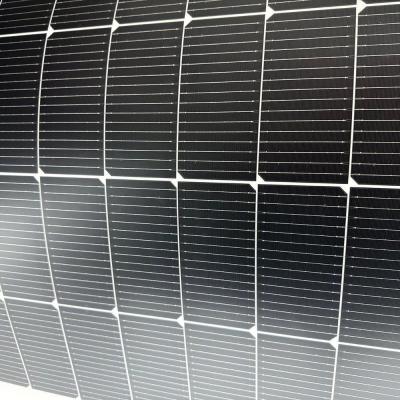 China 580W Transparent Flexible BIPV Solar Module 2260x1219x3mm for Roof Material for sale
