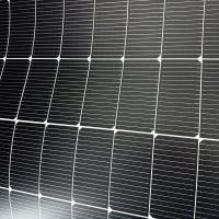 China 580W Flexible Solar Panel 2260x1219x3mm Thin Film BIPV Module for Roof for sale