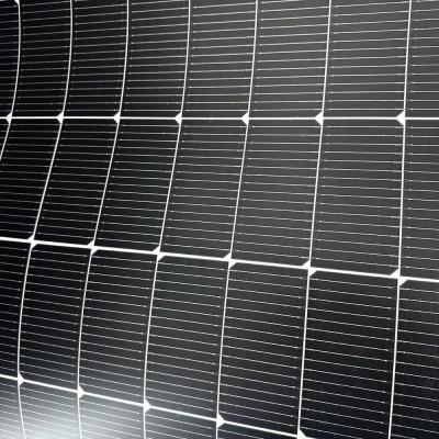 China 580W Flexible Solar Panel 2260x1219x3mm Thin Film BIPV Module for Roof for sale