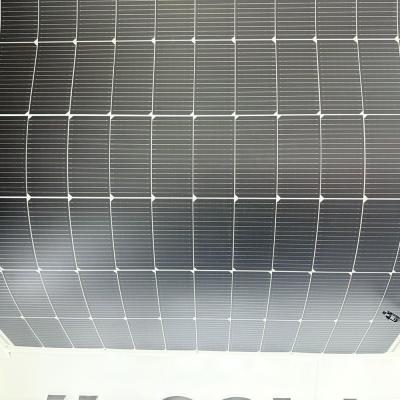 China 580W Transparent Flexible BIPV Solar Panel 13.13A 2260x1219mm for Building Integrated Photovoltaics for sale