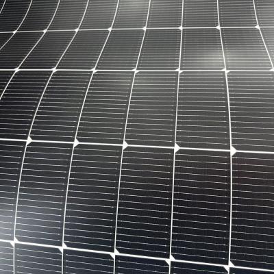 China 580W Flexible Solar Roof Tile BIPV Module 23.8% Efficiency Lightweight 9.1kg for sale