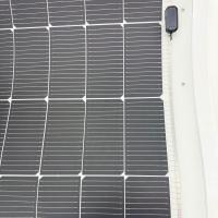 China 580W Flexible Solar Panel BIPV Module 1000V 1500V DC for Roof Material for sale