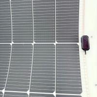 China Flexible 580W Soft Solar Panel BIPV Module 2260x1219x3mm for Roof Material for sale