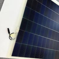 China Flexible 520W Black Soft Solar Panel 18 Cell BIPV Module Photovoltaic Panel for Roof for sale