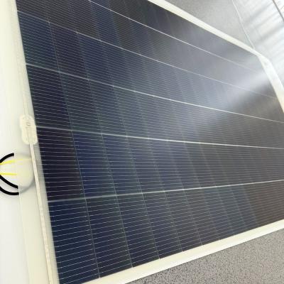 China Monocrystalline Thin Film Flexible PV Panels 520W Solar Cell Panel Customizable Size for sale