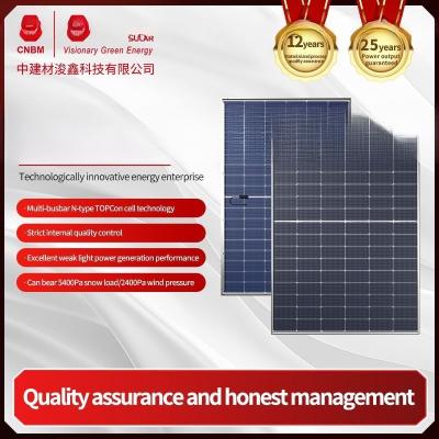China 2278×1134×30mm Bifacial Solar Panel 550-560W Dual Glass Module with TOPCon Cells for sale