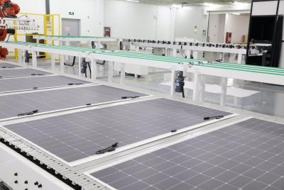 China Lightweight Soft Solar Module System for Japan 580W 200W Max. Powewr Temperature Coefficient -0.26 % for sale
