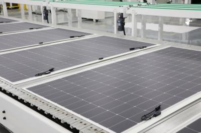 China Topcon Polymer Monocrystalline Solar Module 580W 2260x1219x3mm 44.19V for sale