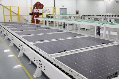 China 580W Flexible Solar Panel Module CE Certified 2260x1219x3mm for Roof Mounting for sale
