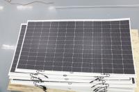 China 580W 40V Semi-Flexible Solar Panel Monocrystalline for Marine RV Trailer Boat Cabin Van Car Uneven Surfaces for sale