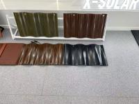China 8.37A Optimum Operating Current BIPV Solar Panel Glass Facade for Building -0.26% Temperature Coefficient for sale