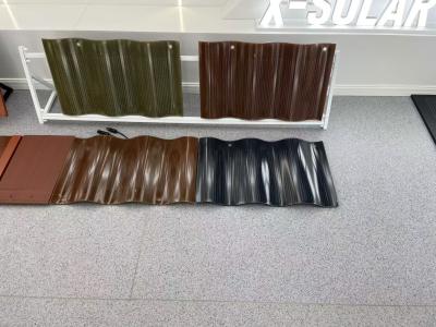 China 8.37A Optimum Operating Current BIPV Solar Panel Glass Facade for Building -0.26% Temperature Coefficient for sale