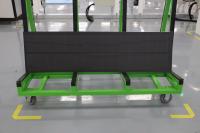 China 120W Fiberglass Flexible Solar Panel Portable Bendable 12V Mono Cell TOPCon 1545x425mm for sale