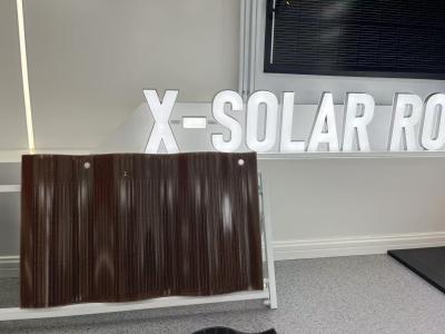China 50W Monocrystalline BIPV Solar Roof Tile 685x420mm 6.69V 8.37A for sale