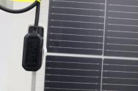 China 120W 12V Ultra Flexible Monocrystalline Solar Panel for RV Marine Boat Van Curve Surfaces for sale