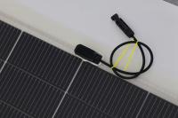 China Customizable Flexible Solar Panel 120W Green Building Material Photovoltaic Module 1545x425x3mm for sale