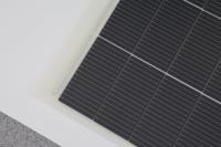 China All Black Flexible Solar Panel 580W TOPCon Cell Low Temperature Coefficient -0.26% Soft Solar Module for sale