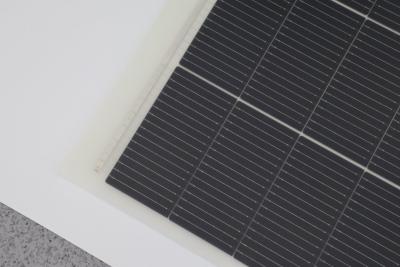 China All Black Flexible Solar Panel 580W TOPCon Cell Low Temperature Coefficient -0.26% Soft Solar Module for sale
