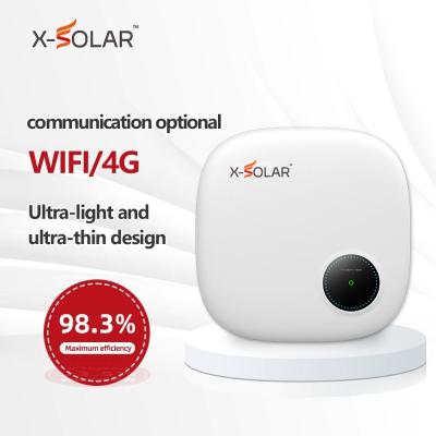China 3-6KW Single Phase String Inverter for Home Solar Systems with 98.3% Efficiency and IP65 Protection for sale