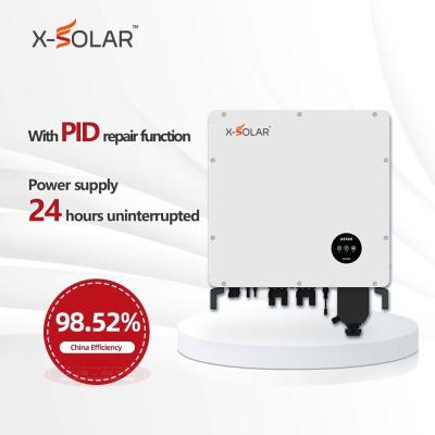China 1100V 40-150kW Industrial Commercial Solar Inverter with 4 MPPT Channels and IP66 Protection for sale