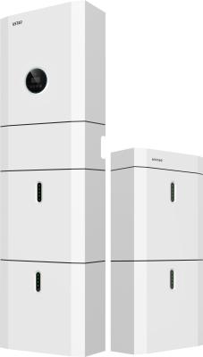 China 10kW 40.8kWh 3-Phase Inverter and Energy Storage Cabinet with IP65 Protection and 2 MPPT Channels for sale