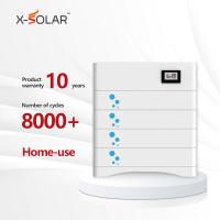 China 10kW Solar Energy Storage System 51.2V 100Ah with 8000+ Cycle Life and Modular Design for sale