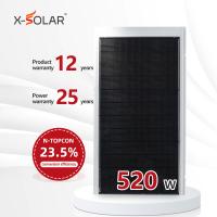 China 520W BIPV Solar Panels with 48.65V Open Circuit Voltage for Color Steel Roofs - 2400x1314mm Size for sale