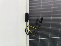 China 580W Full Black Flexible Solar Panel 3mm TOPCon Cell IP68 for Car Boat Home for sale
