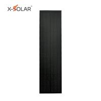 China Max. Power Temperature Coefficient -0.26% X Solar Energy Bendable Flexible Soft Foldable PV Panel for Curved Arched Roof for sale