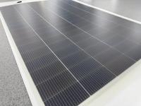 China 580W Monocrystalline Semi Flexible Solar Panel 50V 23.5% Efficiency Polymer Composite CE Certified for sale