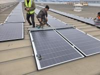 China Flexible Solar PV Panels 100W for Curved Roofs Tunnels Gas Stations No Roof Penetration for sale