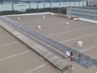 China Flexible Solar PV Panels 100W for Curved Roofs Tunnels Gas Stations No Roof Penetration for sale